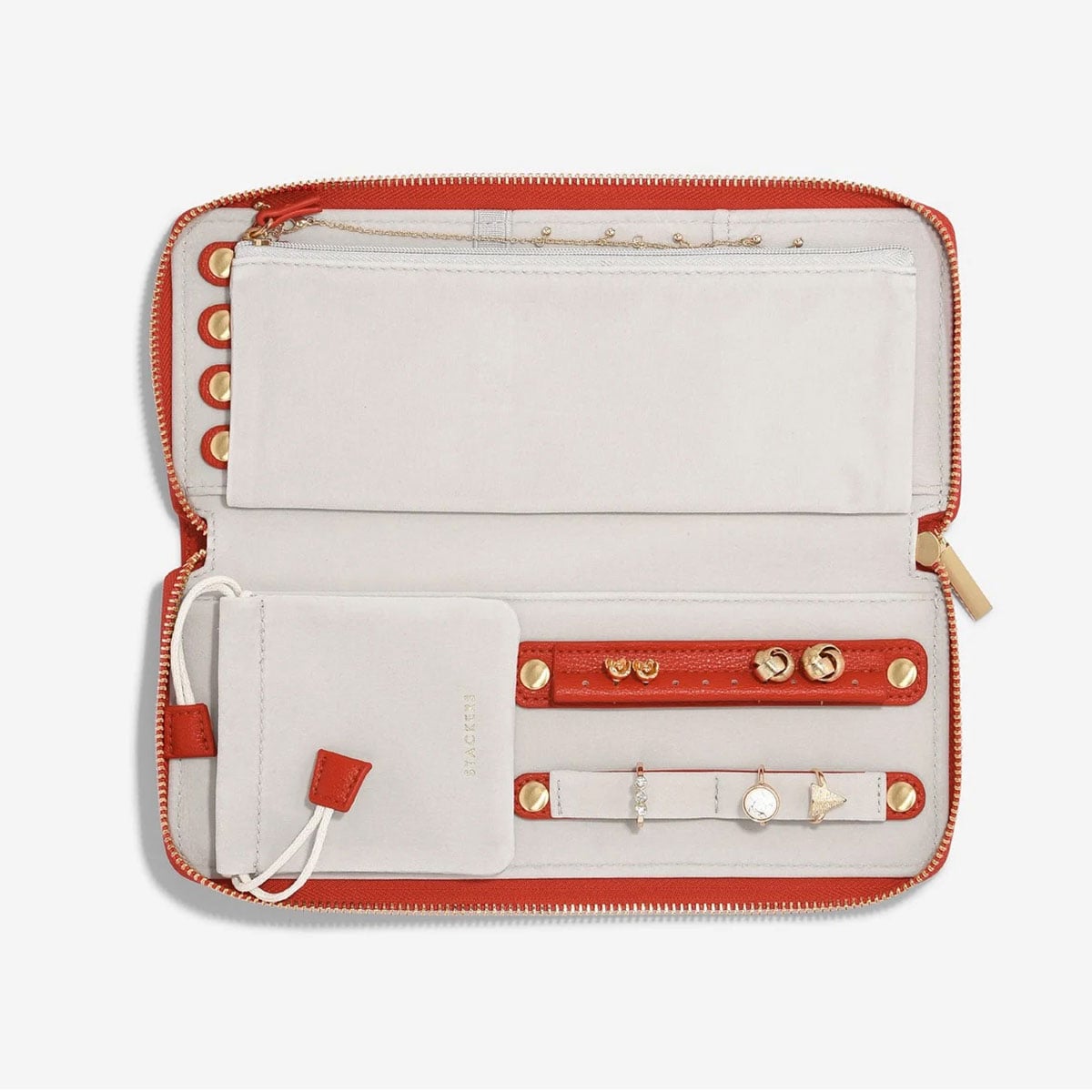 Red Jewellery Wallet - Stackers